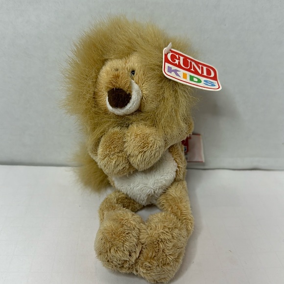 Gund | Toys | Gund Kids Magnatudes Jarrell Lion Plush Tan 8 Inch ...